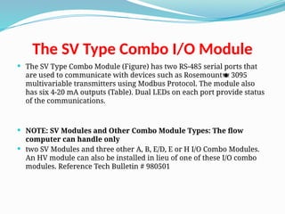 OMNI Flow Computer 3000,6000 hardware configuration.pptx