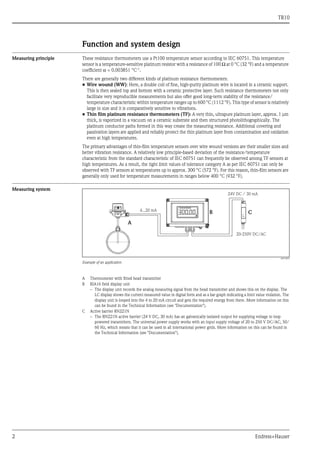 Omnigrad m tr10 endress+hauser datasheet-modular rtd assembly ...