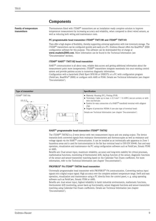 Omnigrad m tr10 endress+hauser datasheet-modular rtd assembly ...