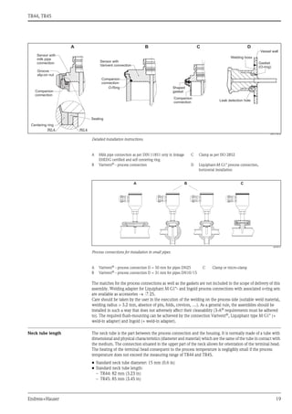 Omnigrad m tr44 45 endress+hauser datasheet-hygienic, modular rtd ...