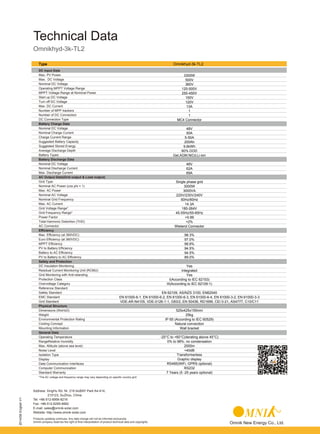 Omnik hyd-inverter-3k-tl2-en | PDF