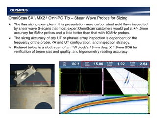 OmniPC Flaw Sizing Demo | PDF