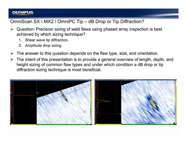 OmniPC Flaw Sizing Demo | PDF