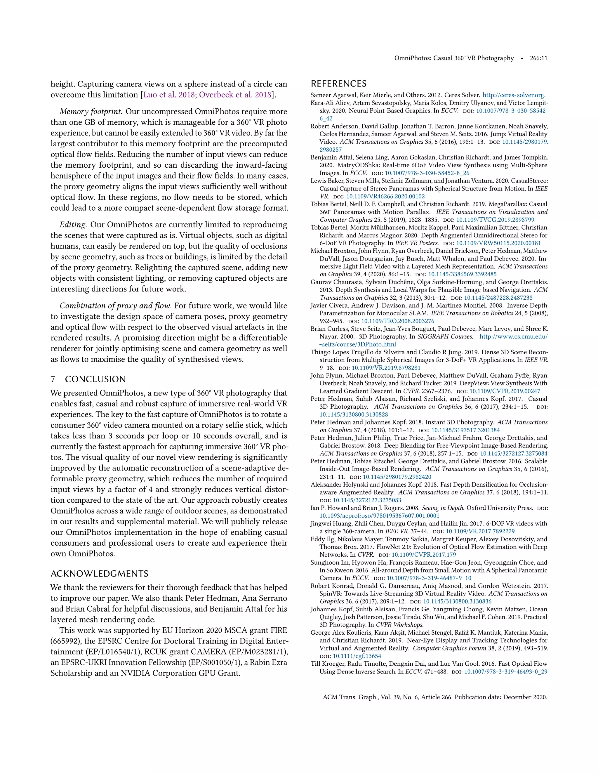 Omniphotos Whitepaper | SIGGRAPH Asia 2020 | PDF