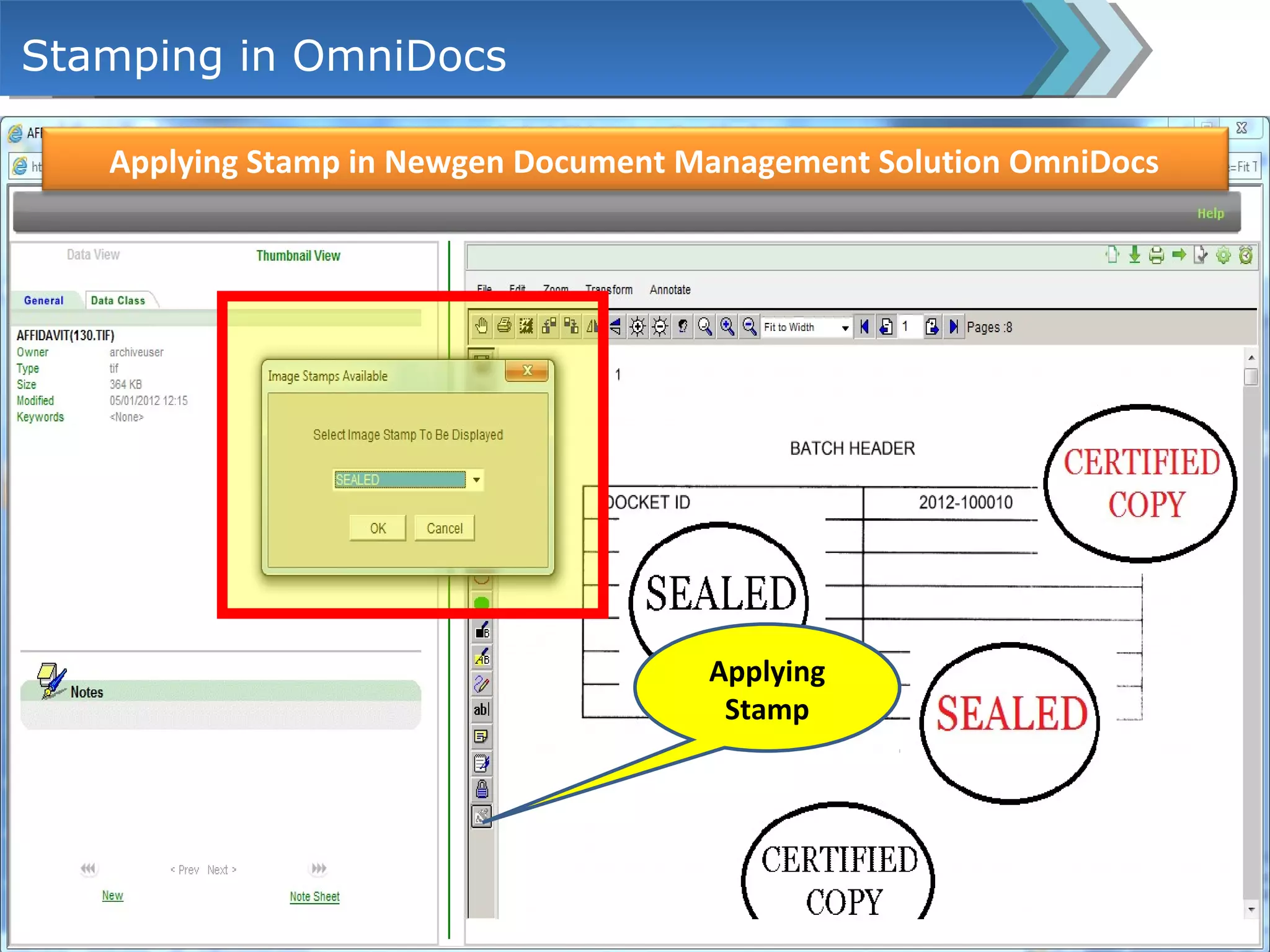 Omniscan and omnidocs Integrated DMS | PPT