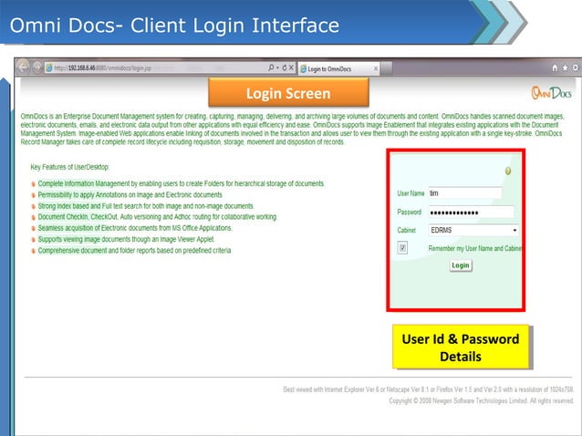 Omniscan and omnidocs Integrated DMS | PPT
