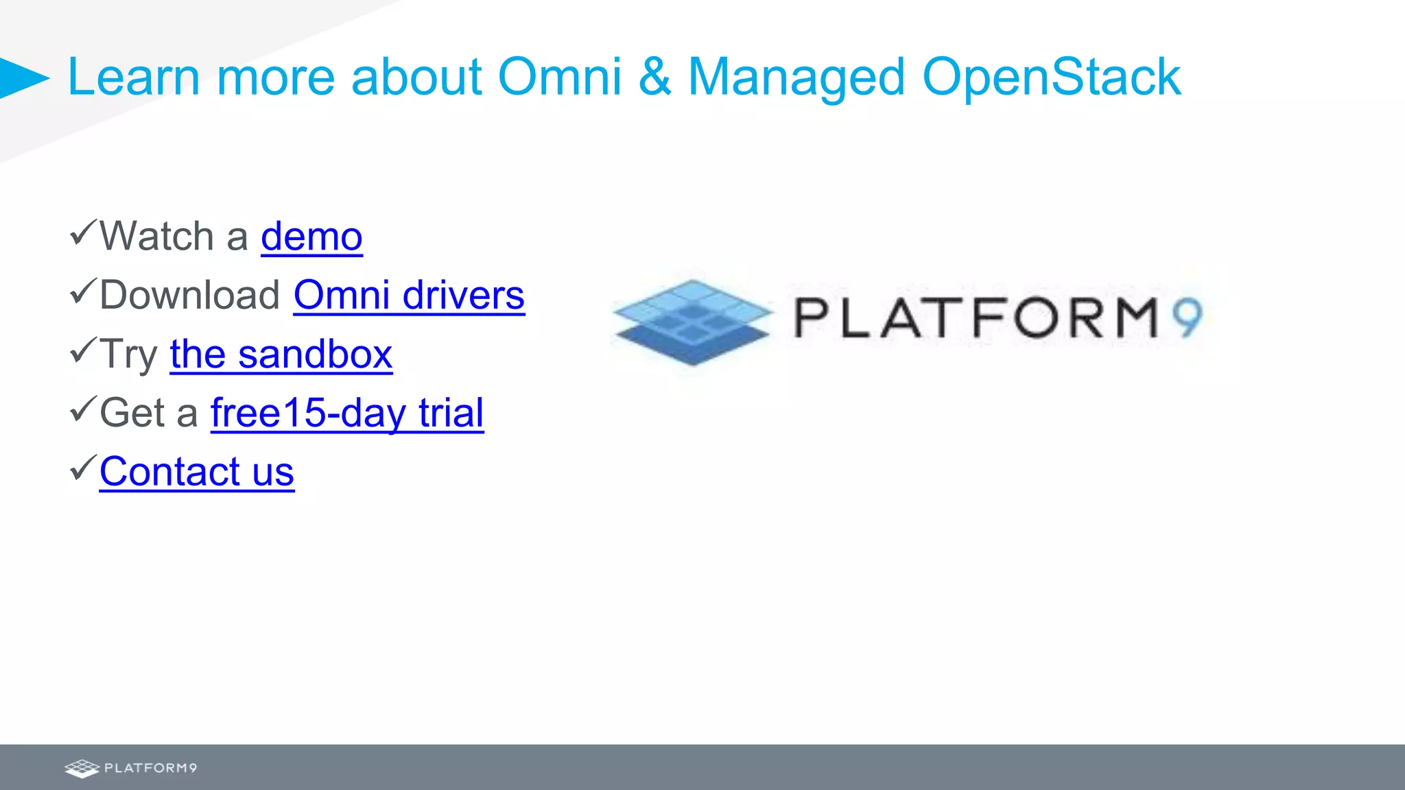 OpenStack Omni, the Open-Source Alternative to VMware + AWS for Hybrid ...