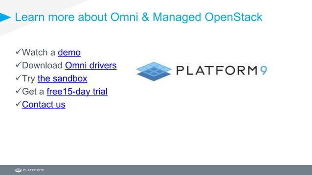 OpenStack Omni, the Open-Source Alternative to VMware + AWS for Hybrid Cloud | PPTX