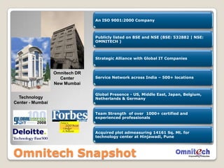 Omnitech Corporate Overview | PPTX