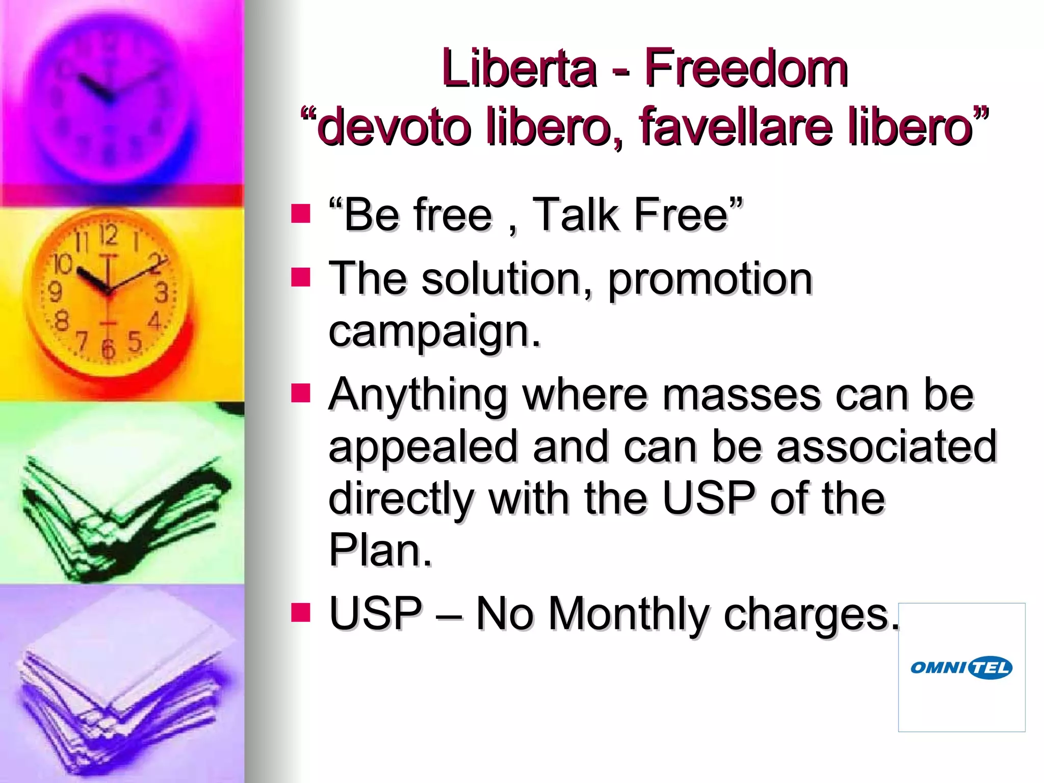 Omnitel Pronto Italia | PPT