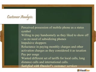 Omnitel pronto italia case analysis | PPT