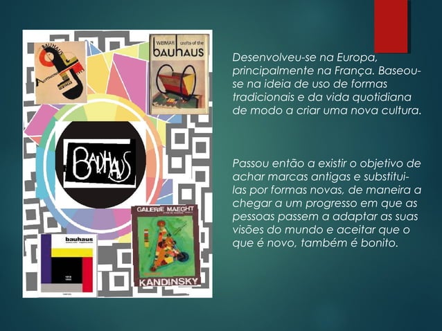 O modernismo – de Toulouse Lautrec à Bauhaus | PPT