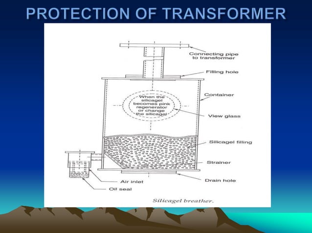 O & M OF POWER TRANSFORMERS in substations.ppt