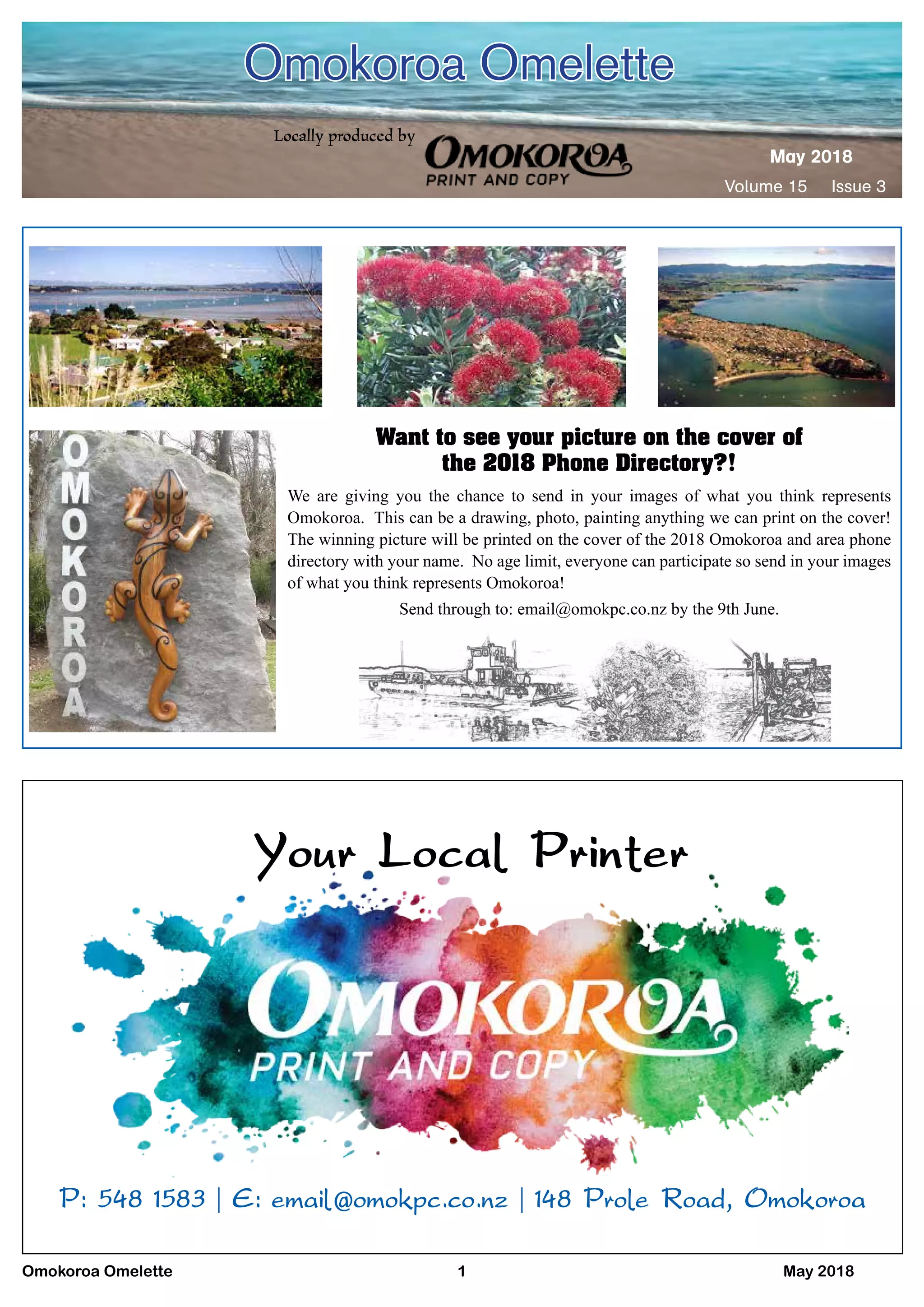 Omokoroa Omelette May 2018 | PDF