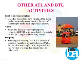 Omore marketing analysis by brands academy | PPTX