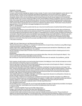 Omp 220 complete class omp220 | DOCX