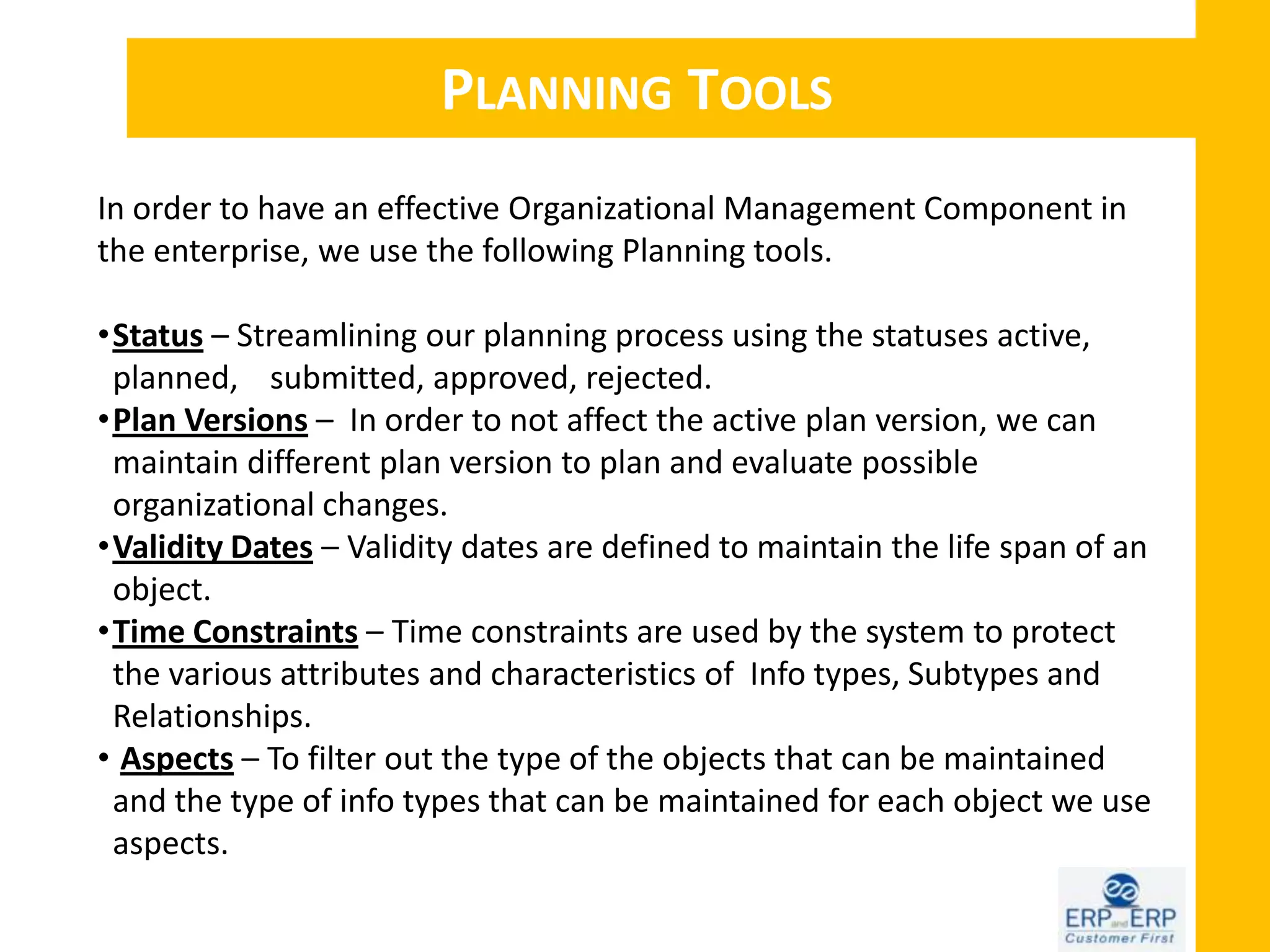 Organizational Management in SAP HCM | PPTX