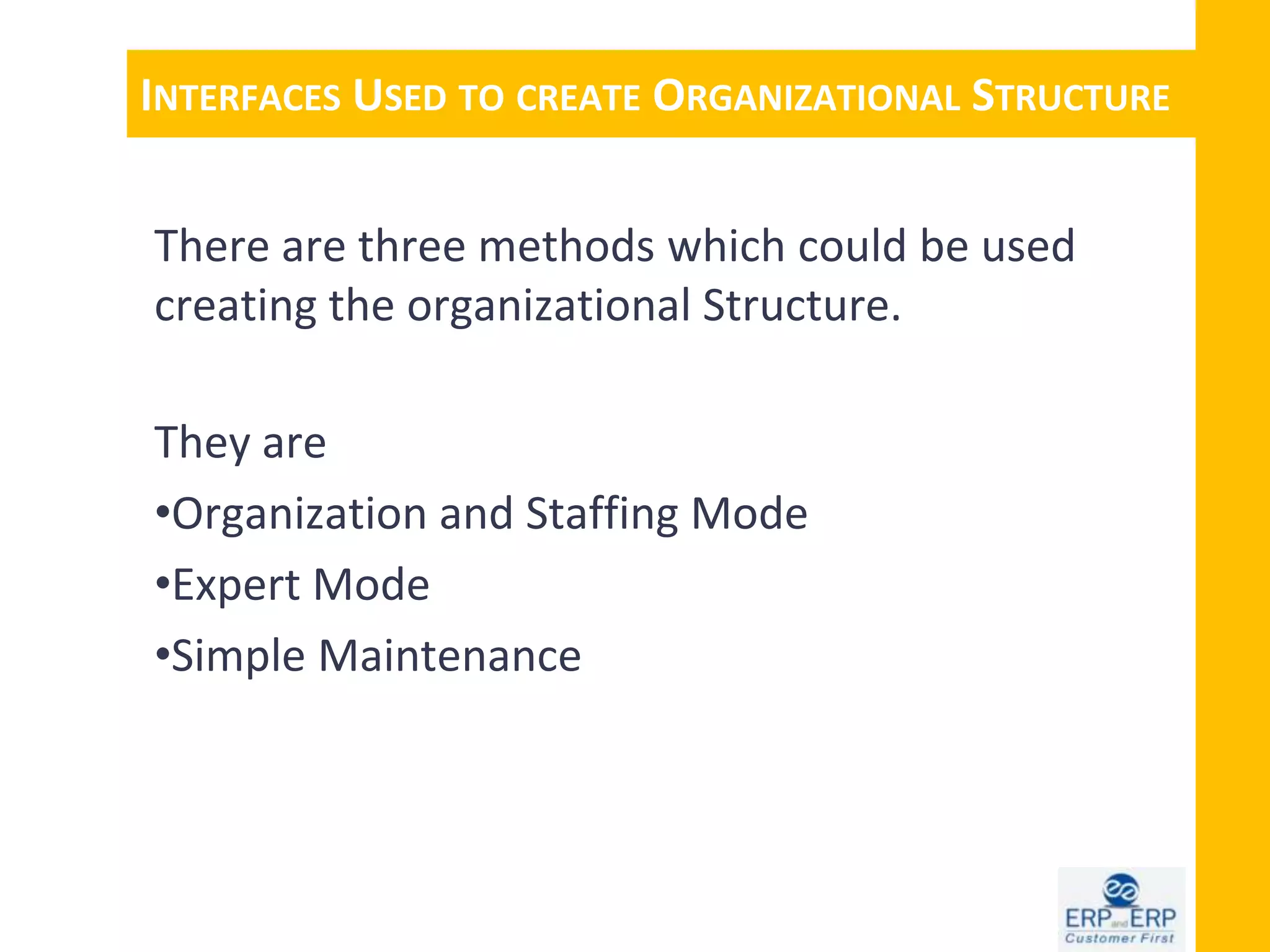 Organizational Management in SAP HCM | PPTX