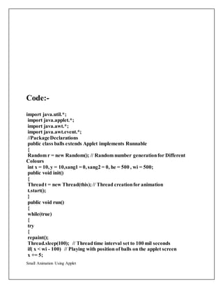 Om Pawar MP AJP.docx | Computer Animation | Computer Software and Applications