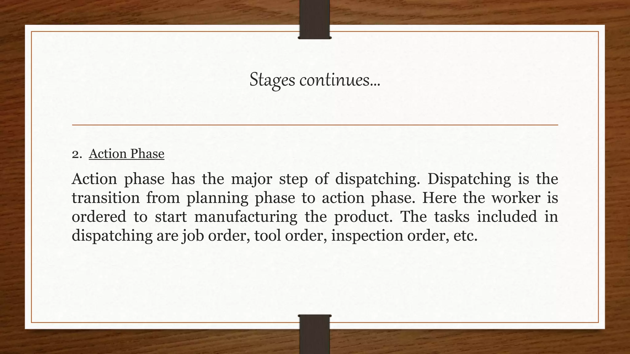 Production Planning and Control (Operations Management) | PPTX