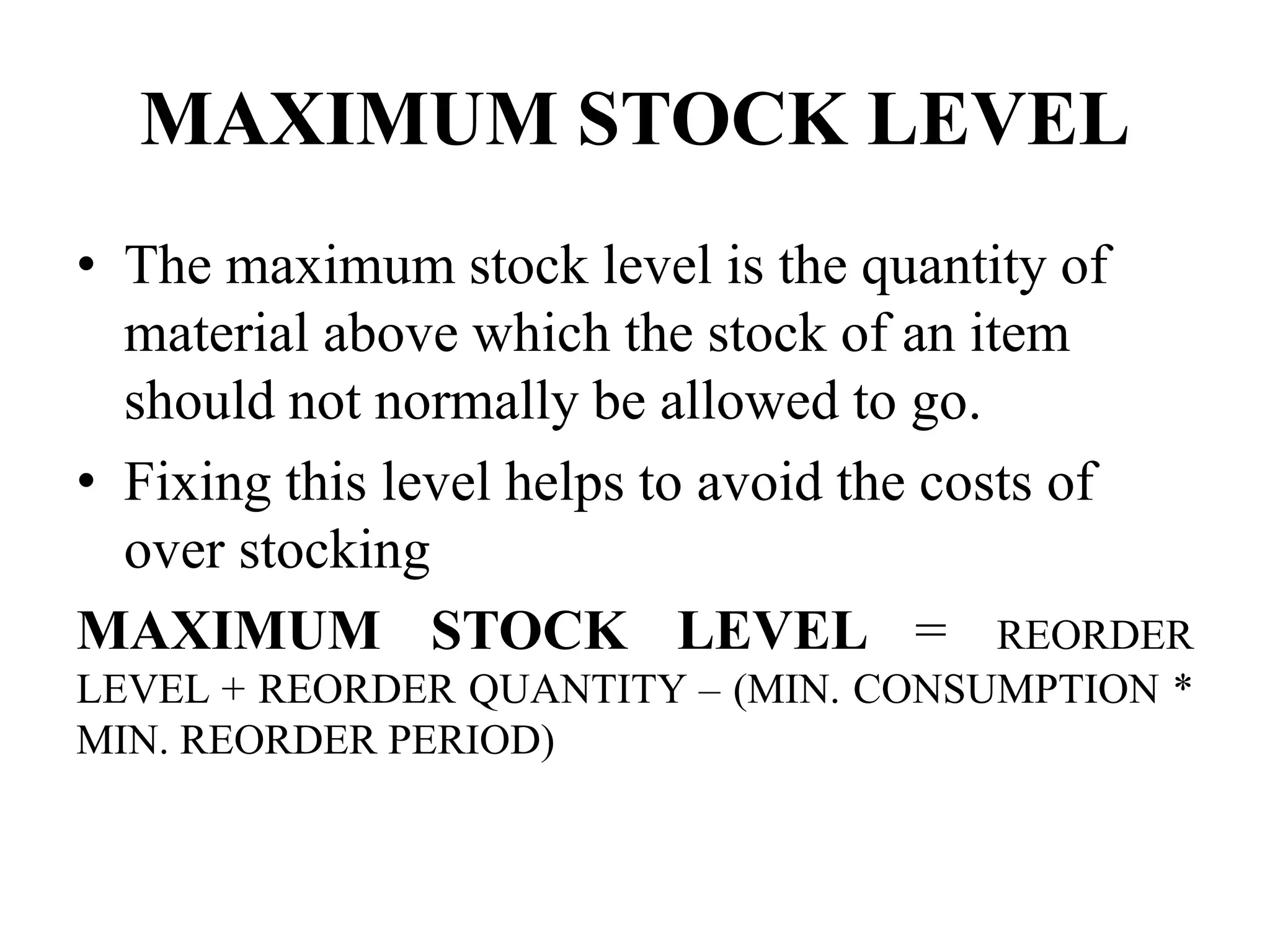 INVENTORY MODELS | PPTX