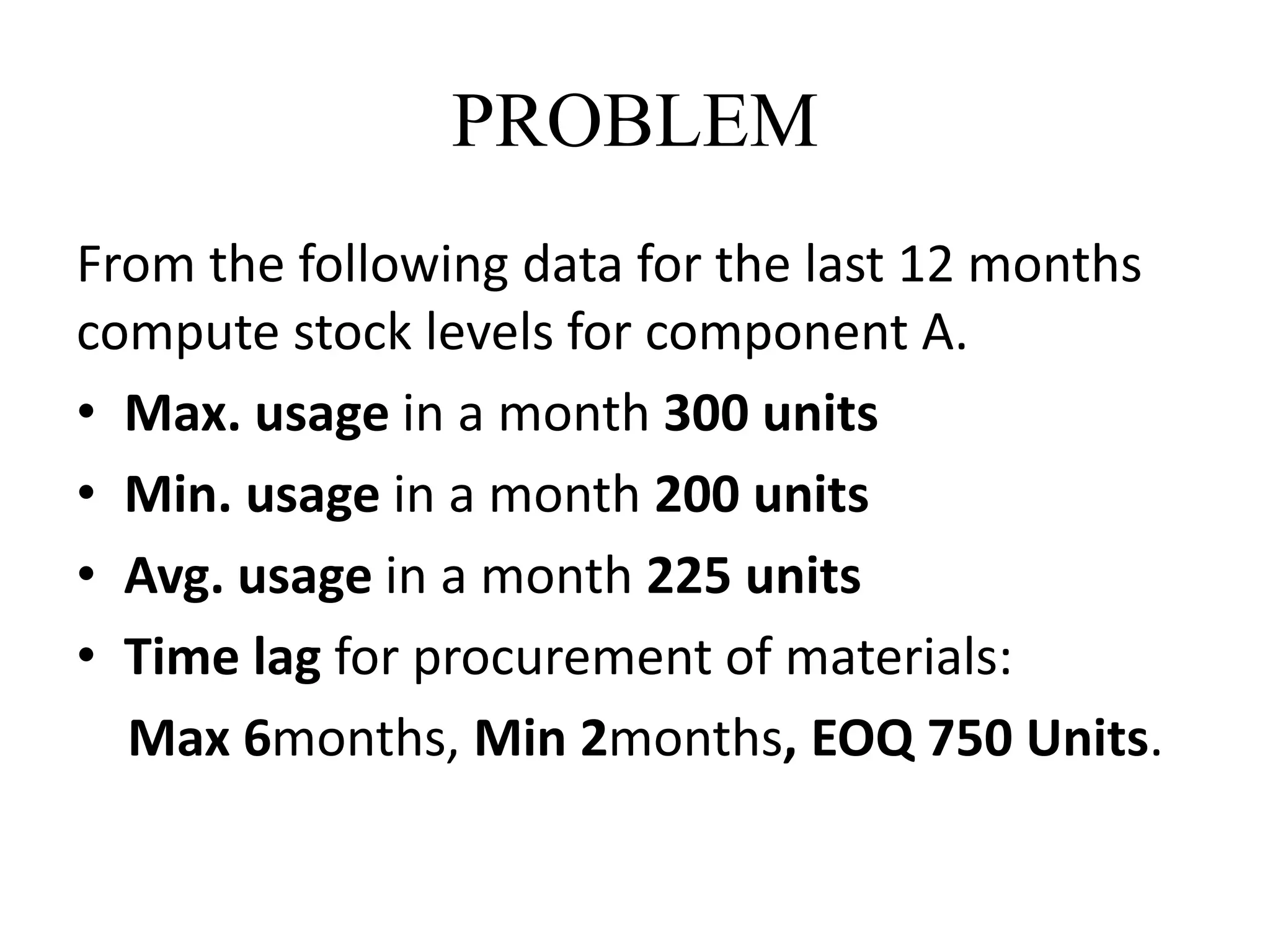 INVENTORY MODELS | PPTX