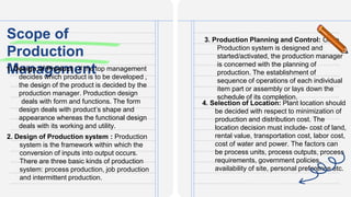 Operations Management | PPTX