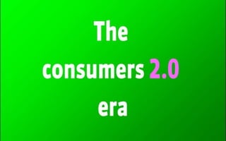 Consumer Driven Marketing - Online Marketing | PPT | Free Download