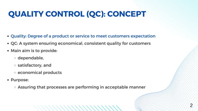 Quality Control in Operations Management | PDF