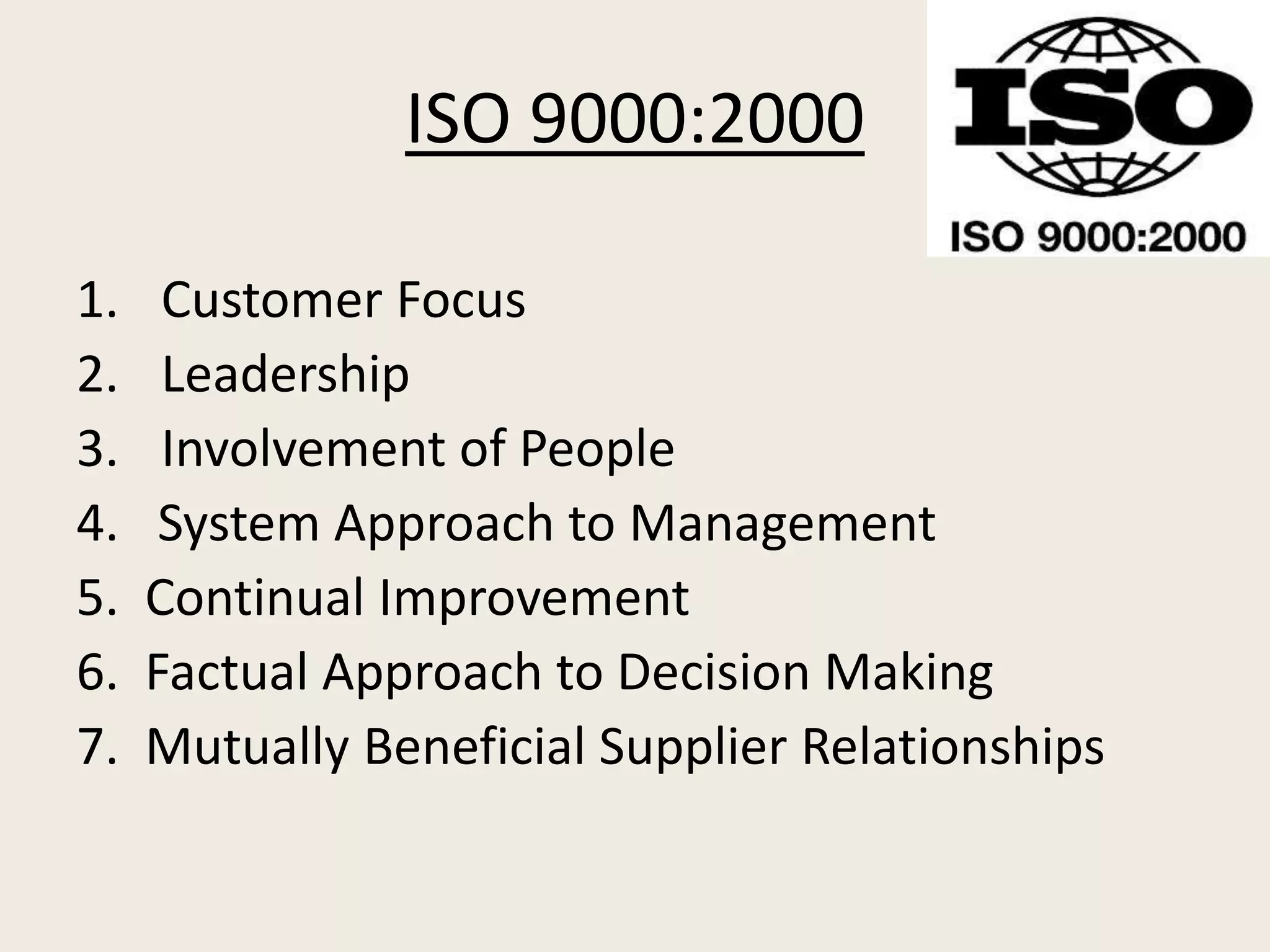 ISO 9000:2000 CLAUSE | PPTX