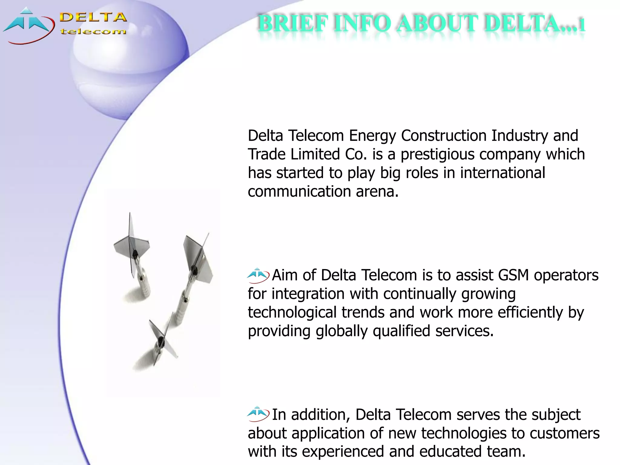 Delta Telecom O&m presentation | PDF