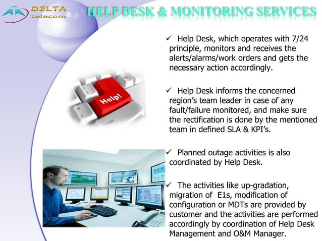 Delta Telecom O&m presentation | PDF | Telecommunications Industry ...