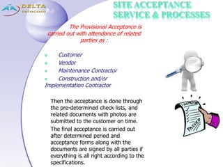 Delta Telecom O&m presentation | PDF