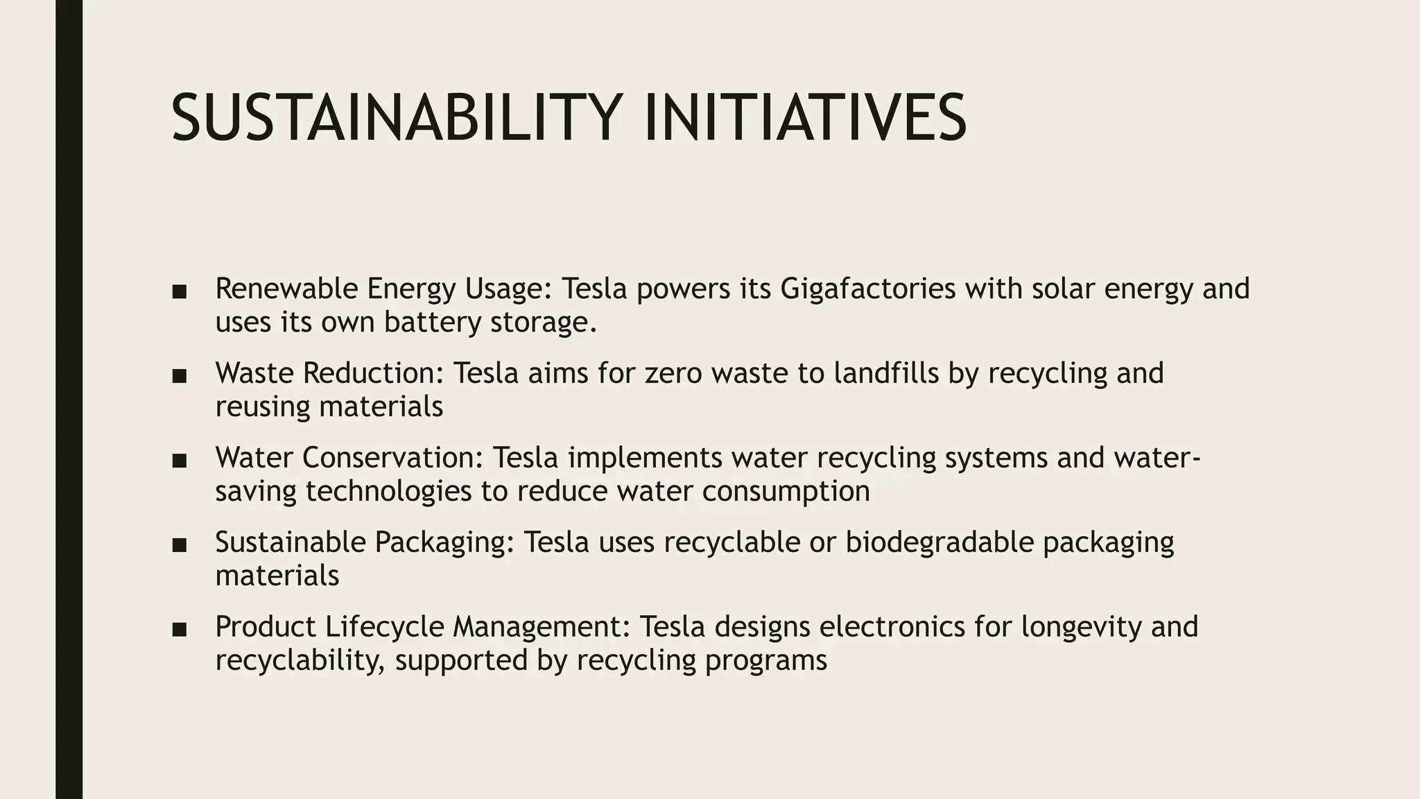 OM PRESENTATION TESLA FINAL electronicss | PPTX