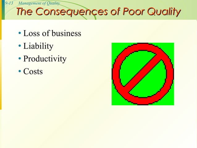 Om quality dimensions process | PPT