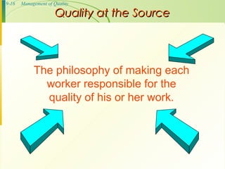 Om quality dimensions process | PPT