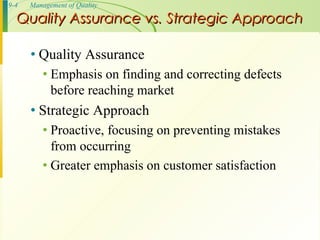 Om quality dimensions process | PPT