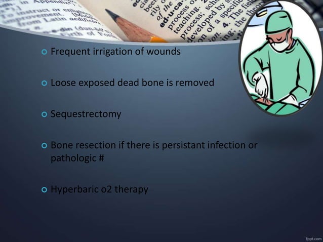 Osteomyelitis Of Jaw Department Of Oral Medicine And Radiology
