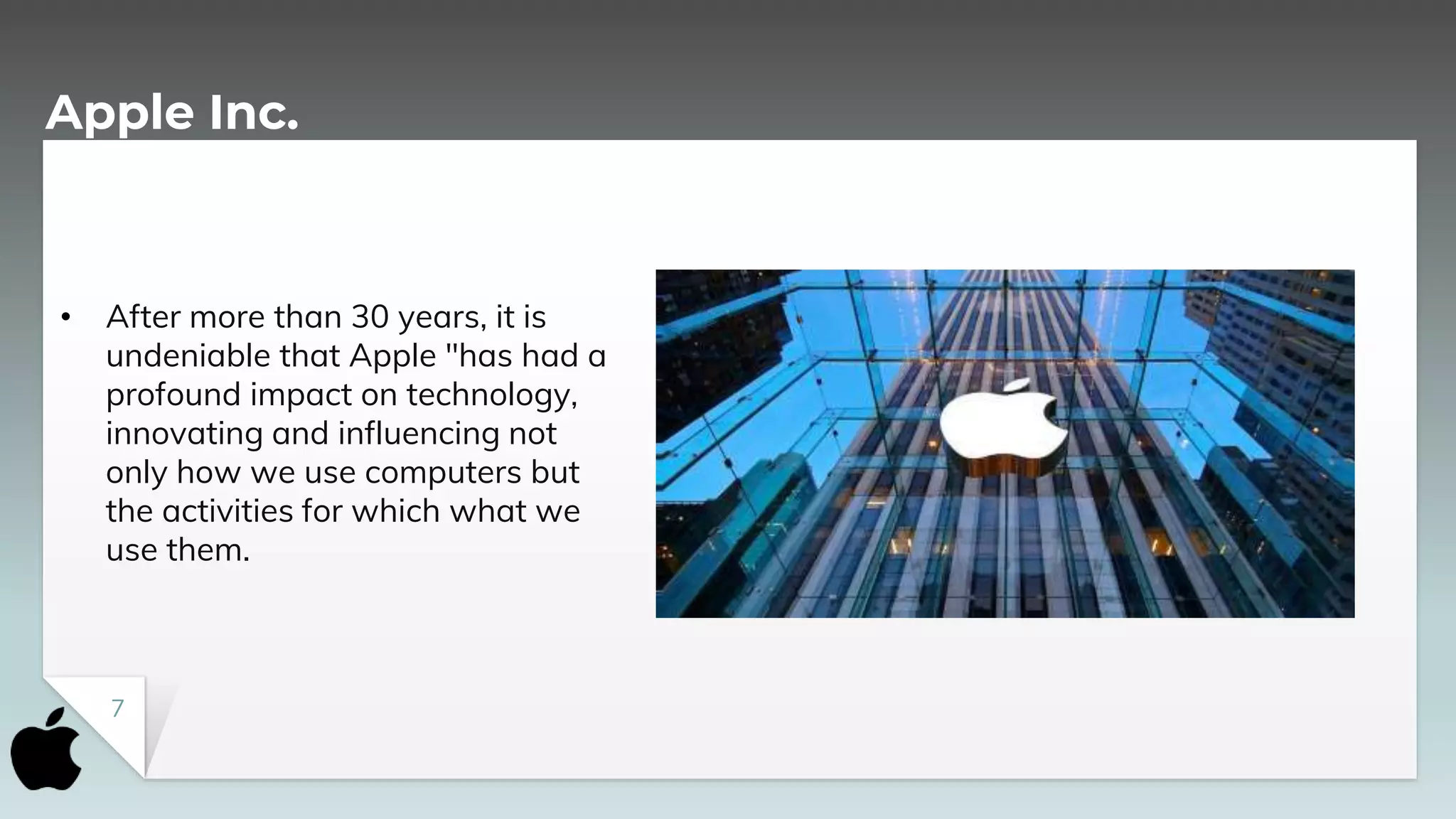 Apple Company | PPTX