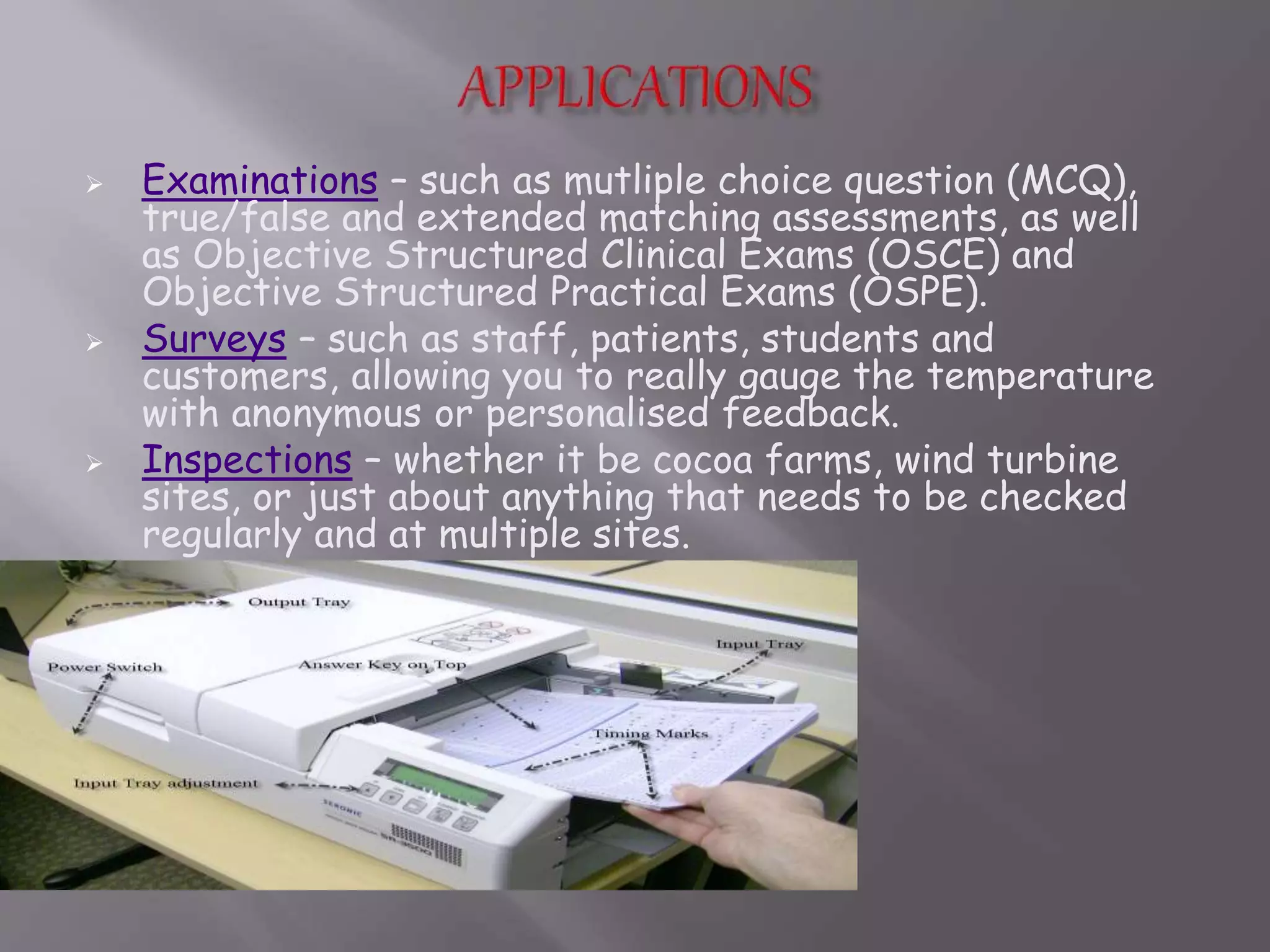 Optical Mark Recognition | PPTX