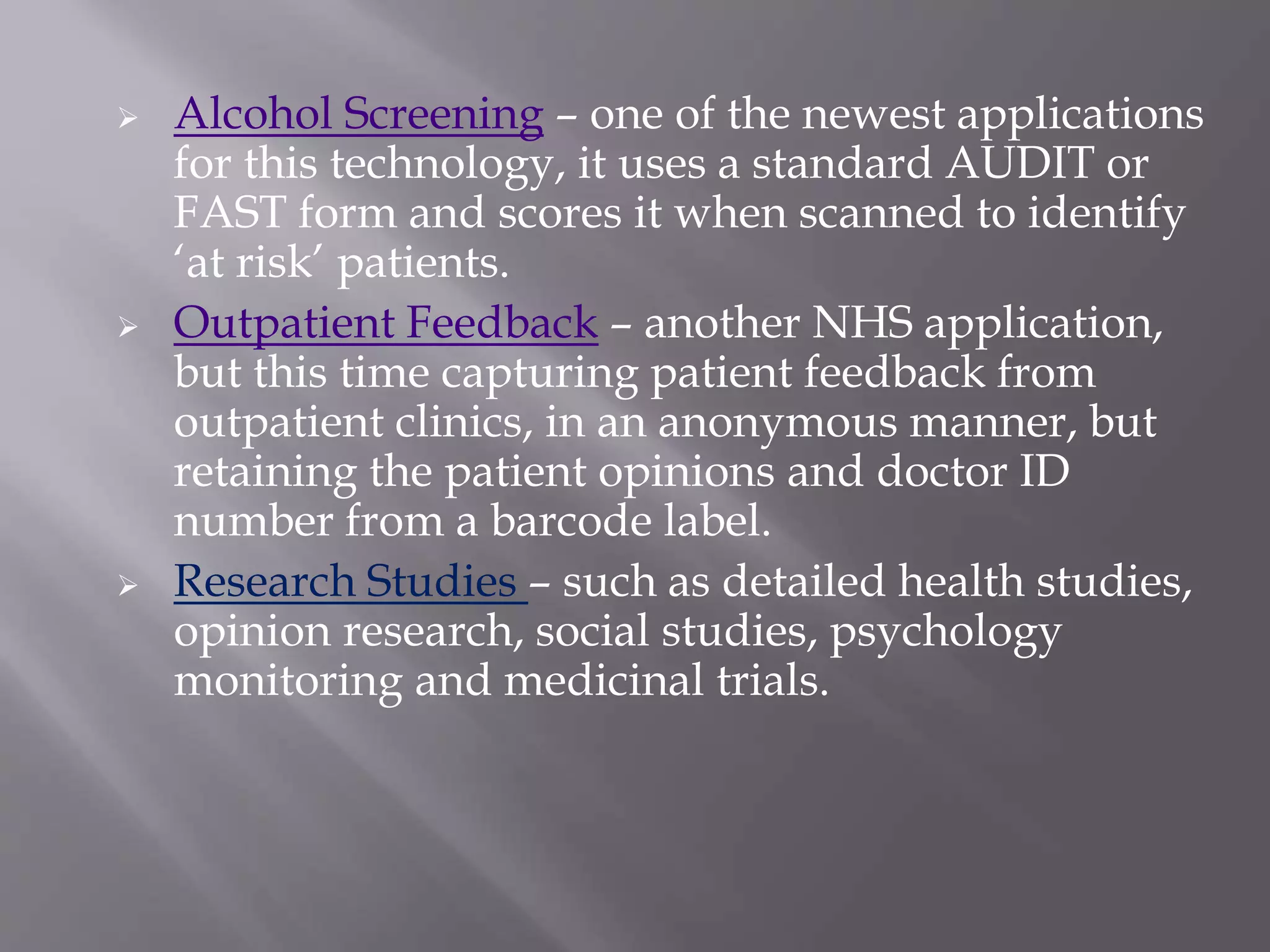 Optical Mark Recognition | PPTX