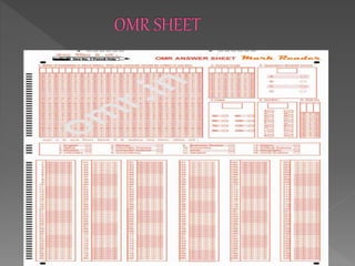 Optical Mark Recognition | PPTX