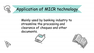 Omr, micr, smart card, magneticstrip card | PPT