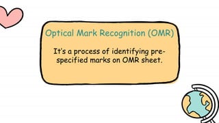 Omr, micr, smart card, magneticstrip card | PPT
