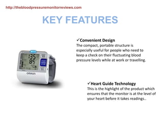 Omron BP652 7 Series Blood Pressure Monitor Review PPT