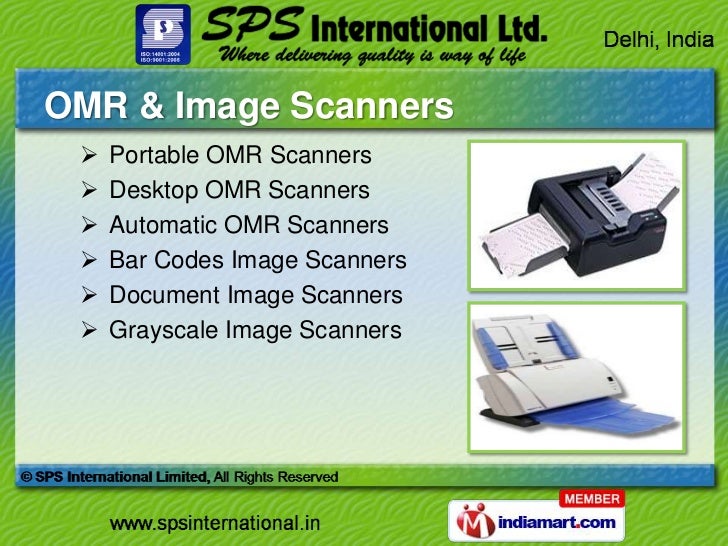 OMR Scanners by SPS International Limited New Delhi