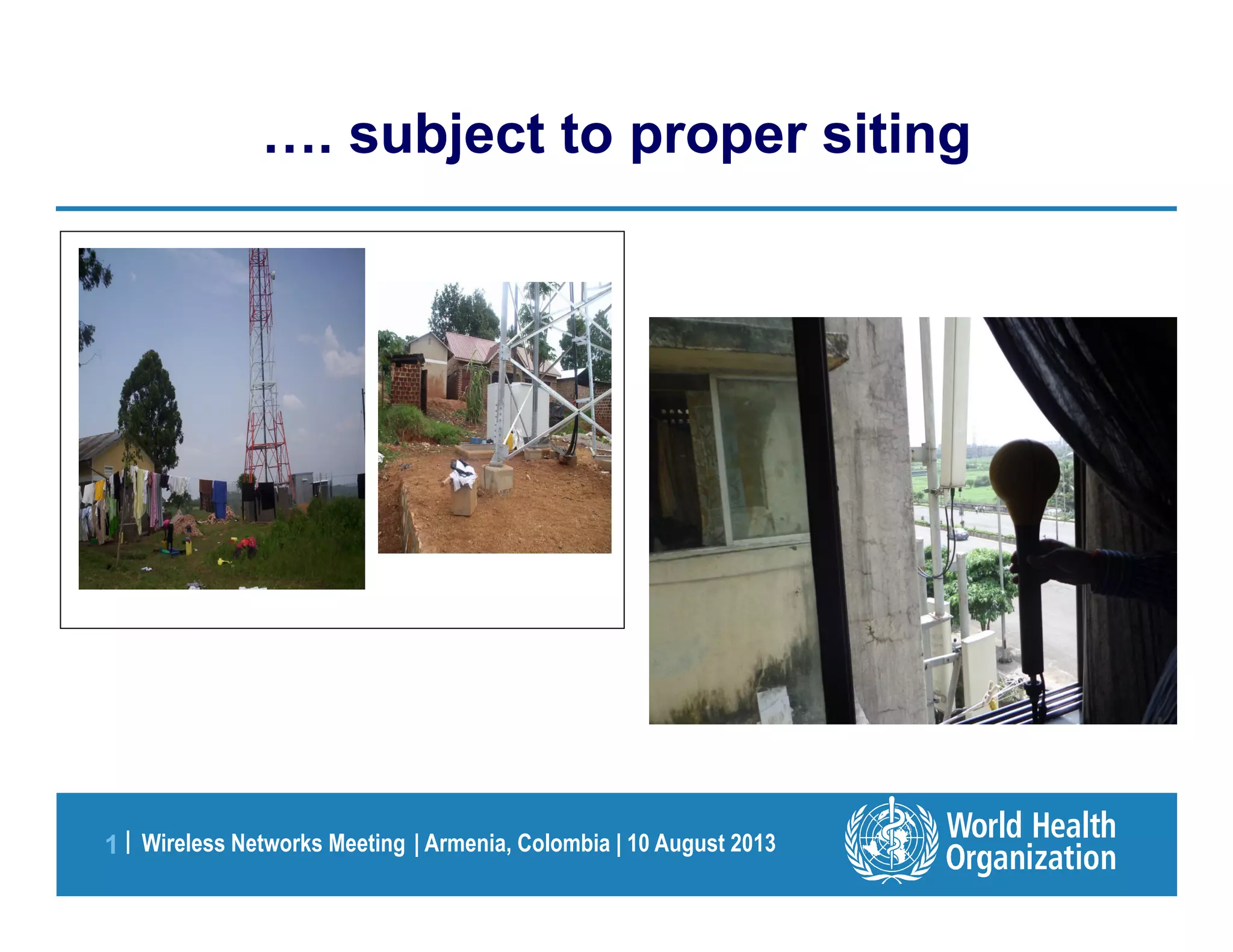 Oms - How do we evaluate the health risk from emf | PPT