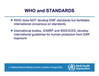 Oms - How do we evaluate the health risk from emf | PPT