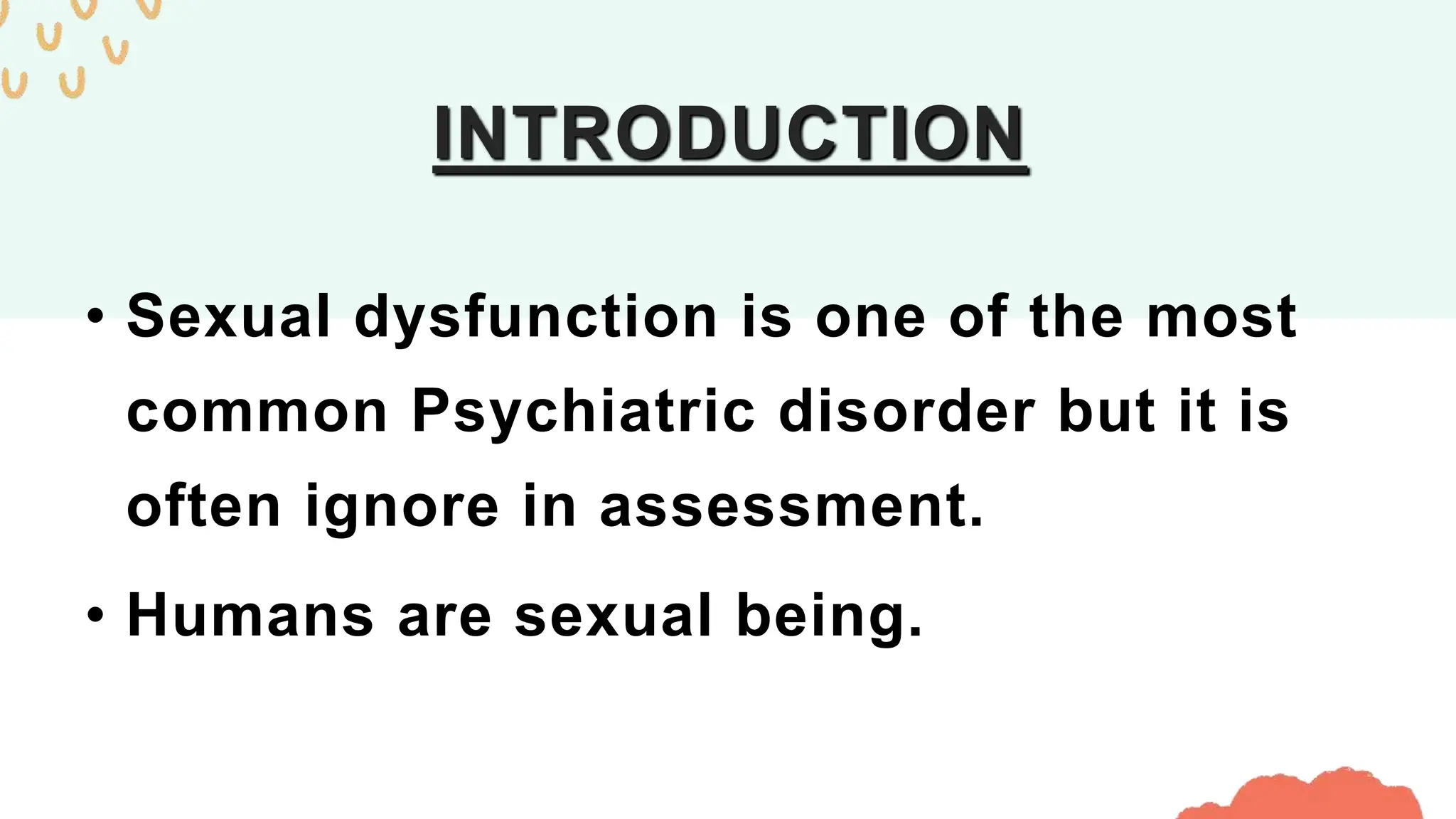 Sexual Disorder ( MENTAL HEALTH NURSING) | PPTX