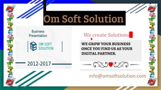 Om soft solution | PPT